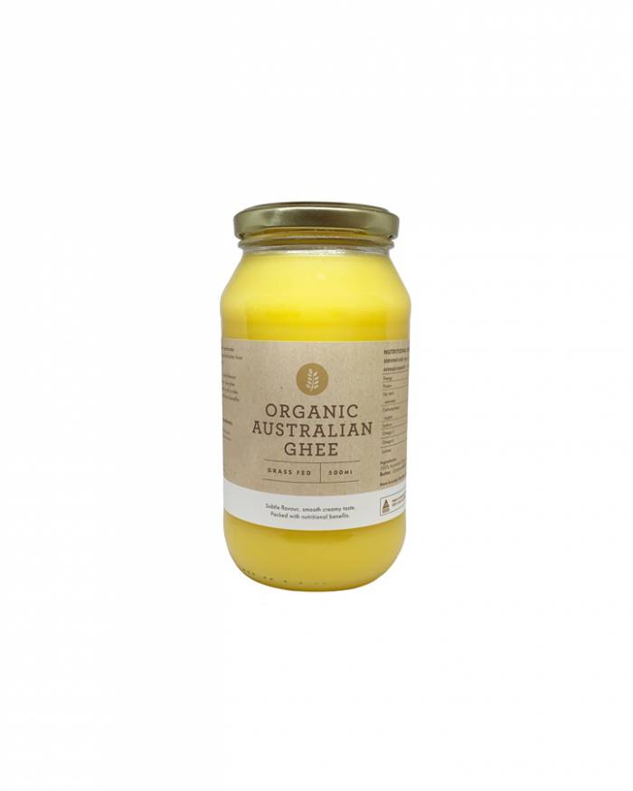 Organic Australian Ghee Grass Fed 500ml - The Source Bulk Foods Shop